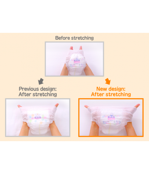 Pull-Ups Merries Medium size. 52 count. - The Best From Europe and Japan